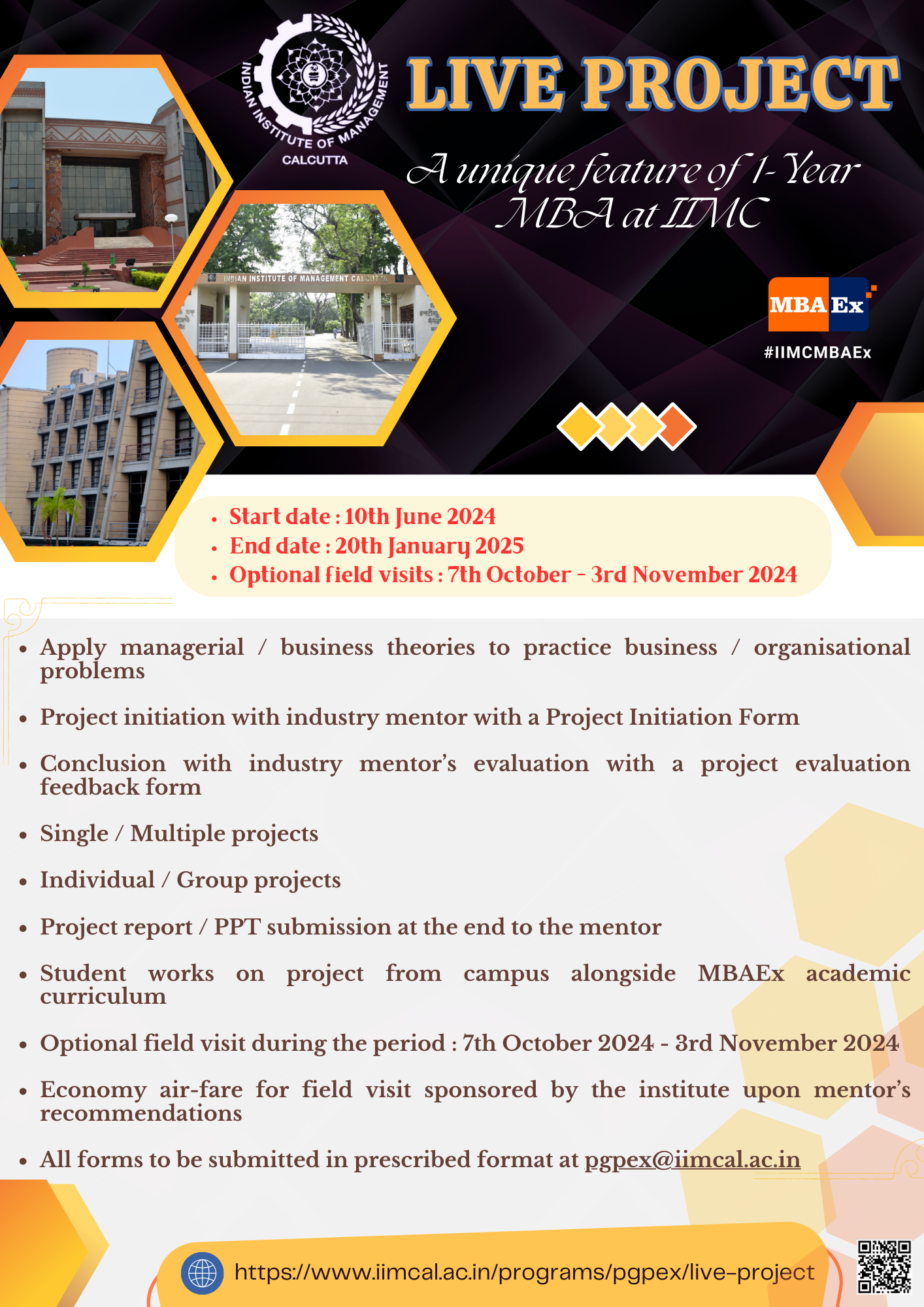 Live Project | IIM Calcutta