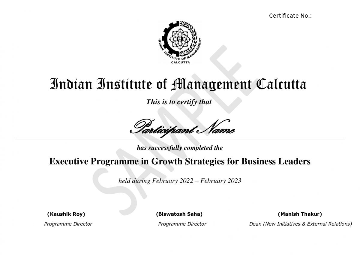 Executive Programme in Growth Strategies for Business Leaders (EPGSBL ...